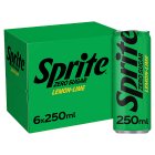 Sprite Zero Sugar 6x250ml - HelloSupermarket