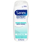 Sanex Moisturising Bath Soak 570ml - HelloSupermarket