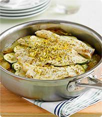 Fish, courgette and potato bake | Sainsbury's