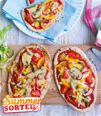 Pitta pizzas | Sainsbury's