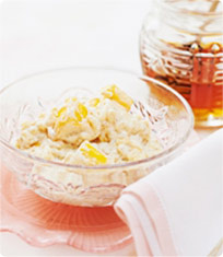 Creamy mango rice pudding | Sainsbury's