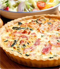Cavolo nero and pancetta tart | Sainsbury's