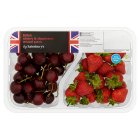 Sainsbury's British Cherry & Strawberry Pack 600g | Sainsbury's